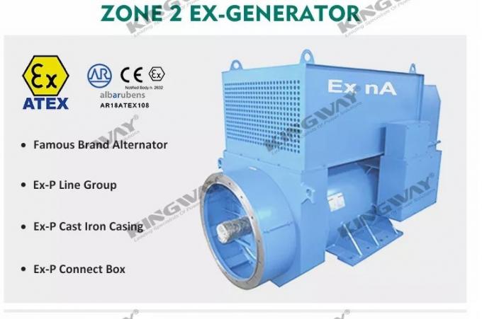 Atex Zone 2 Explosion Proof Generator ชุด 20KVA พร้อมโครงยก DNV